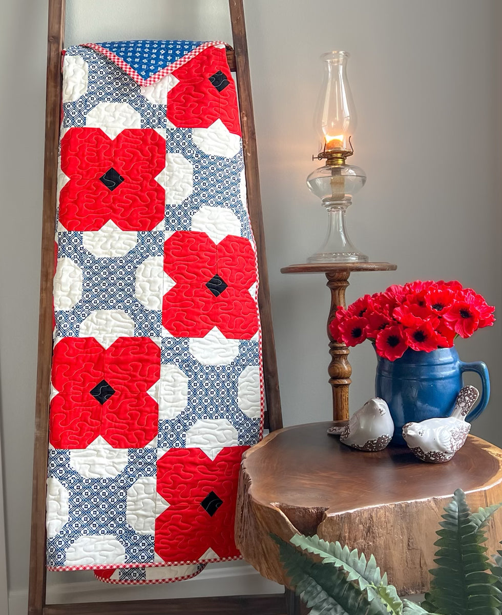 Poppy Quilt Pattern – Easy Piecy Quilts