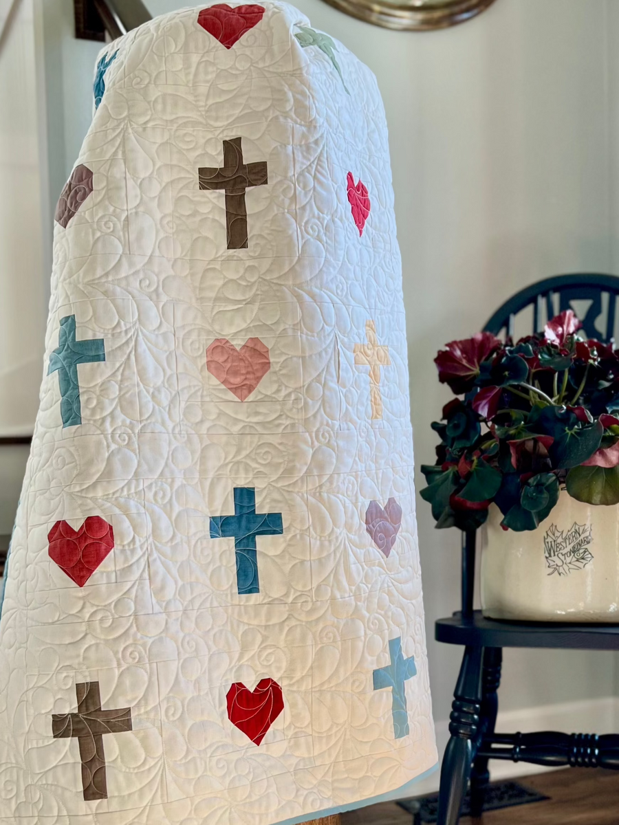 Simple Faith Quilt Pattern – Easy Piecy Quilts