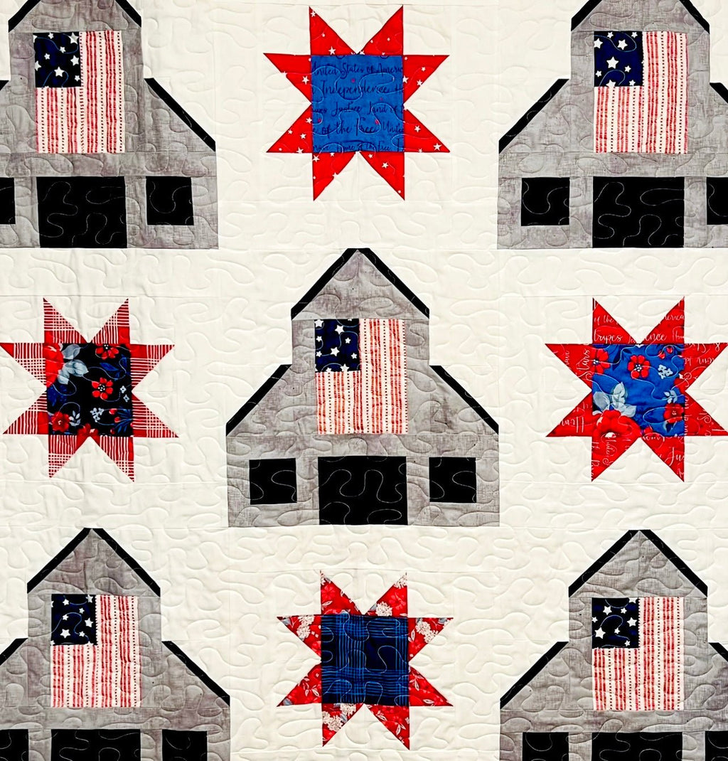 American Heartland Quilt Pattern – Easy Piecy Quilts