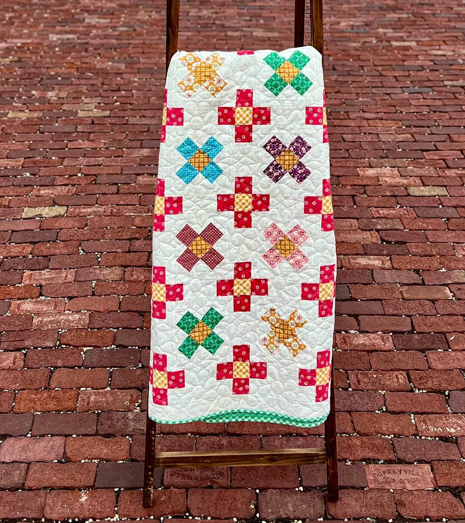 Come to the Garden Quilt Pattern – Easy Piecy Quilts