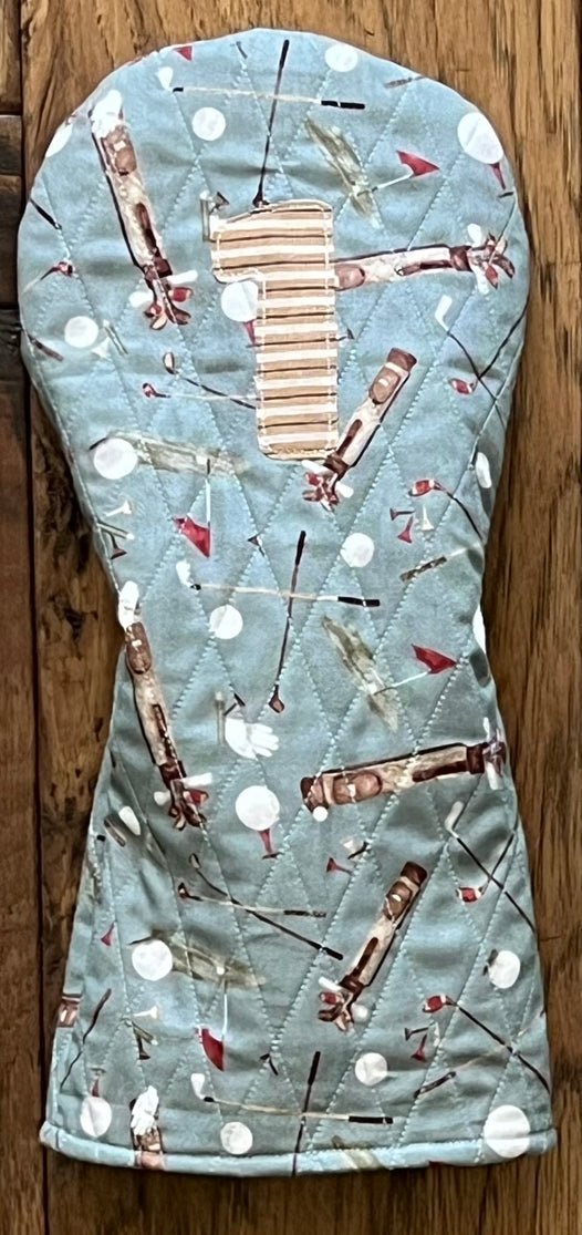 Quilted Golf Head Cover Pattern – Easy Piecy Quilts