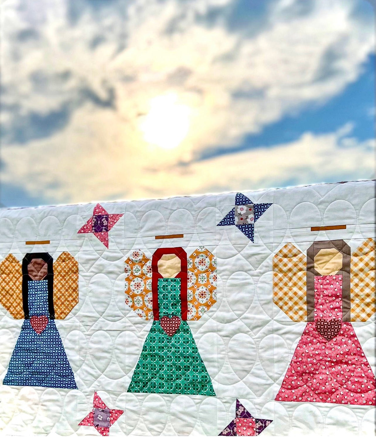 Guardian Angels Quilt Pattern – Easy Piecy Quilts