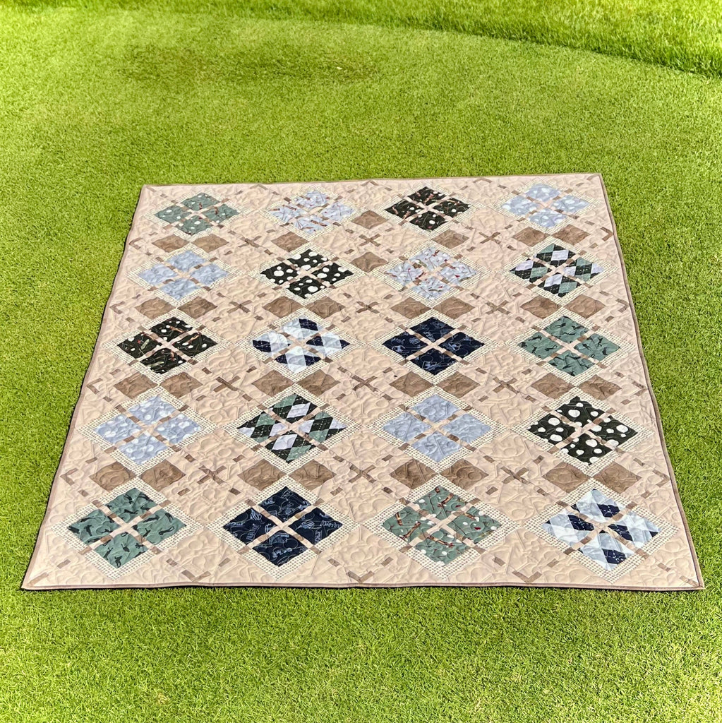 Match Play Argyle Quilt Pattern – Easy Piecy Quilts