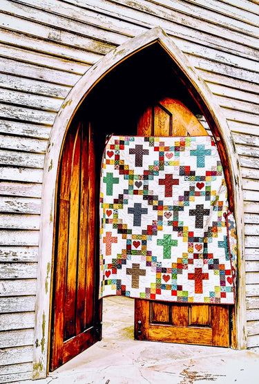 Perfect Peaces Quilt Pattern - Paper Print Version, Mailed