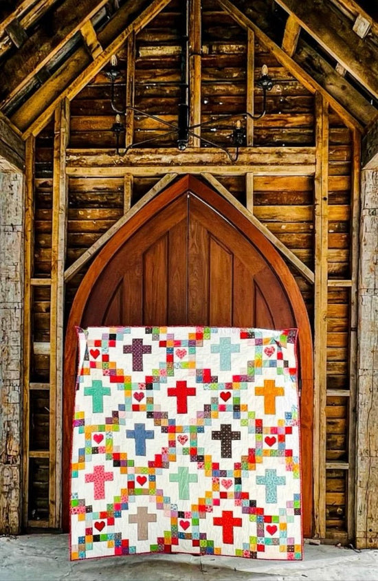 Perfect Peaces Quilt Pattern - Paper Print Version, Mailed