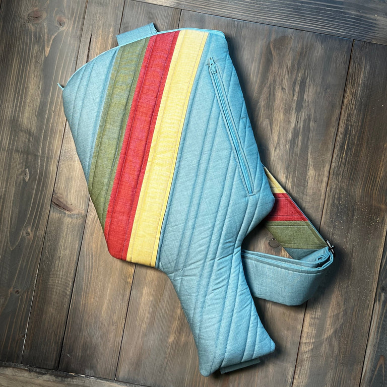 Pickleball Paddle Bag with Strap – Easy Piecy Quilts