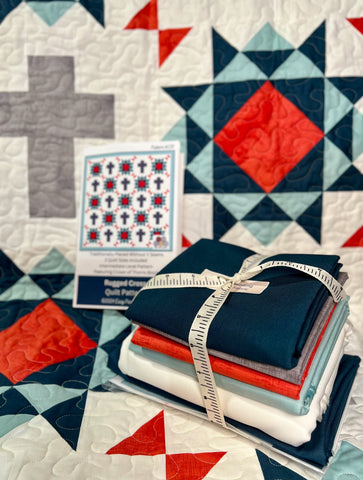 Rugged Cross Quilt Pattern – Easy Piecy Quilts