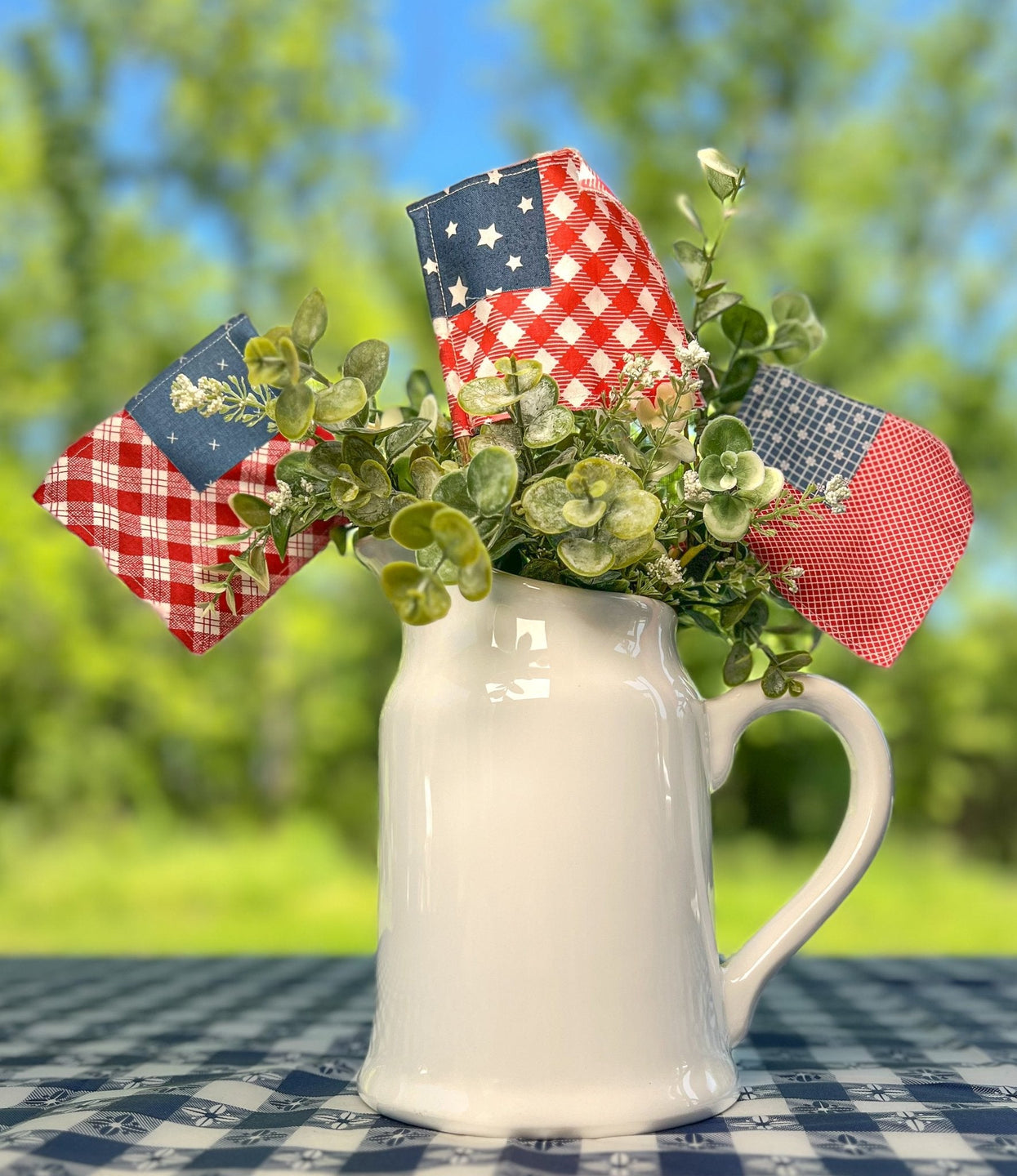 Summer Flags Sewing Pattern - The Perfect Summer Decor – Easy Piecy Quilts