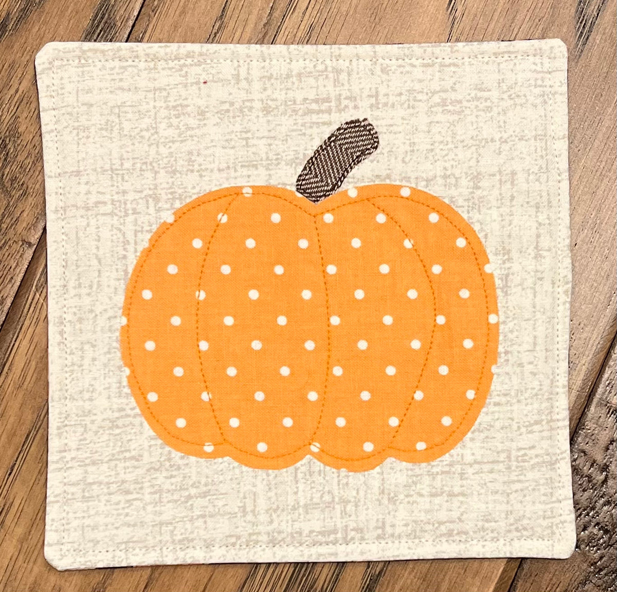 Pumpkin Mug Rug Pattern - Instant PDF Download – Easy Piecy Quilts