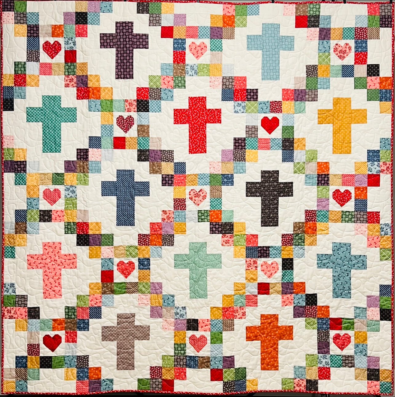 Perfect Peaces Quilt Pattern - Paper Print Version, Mailed