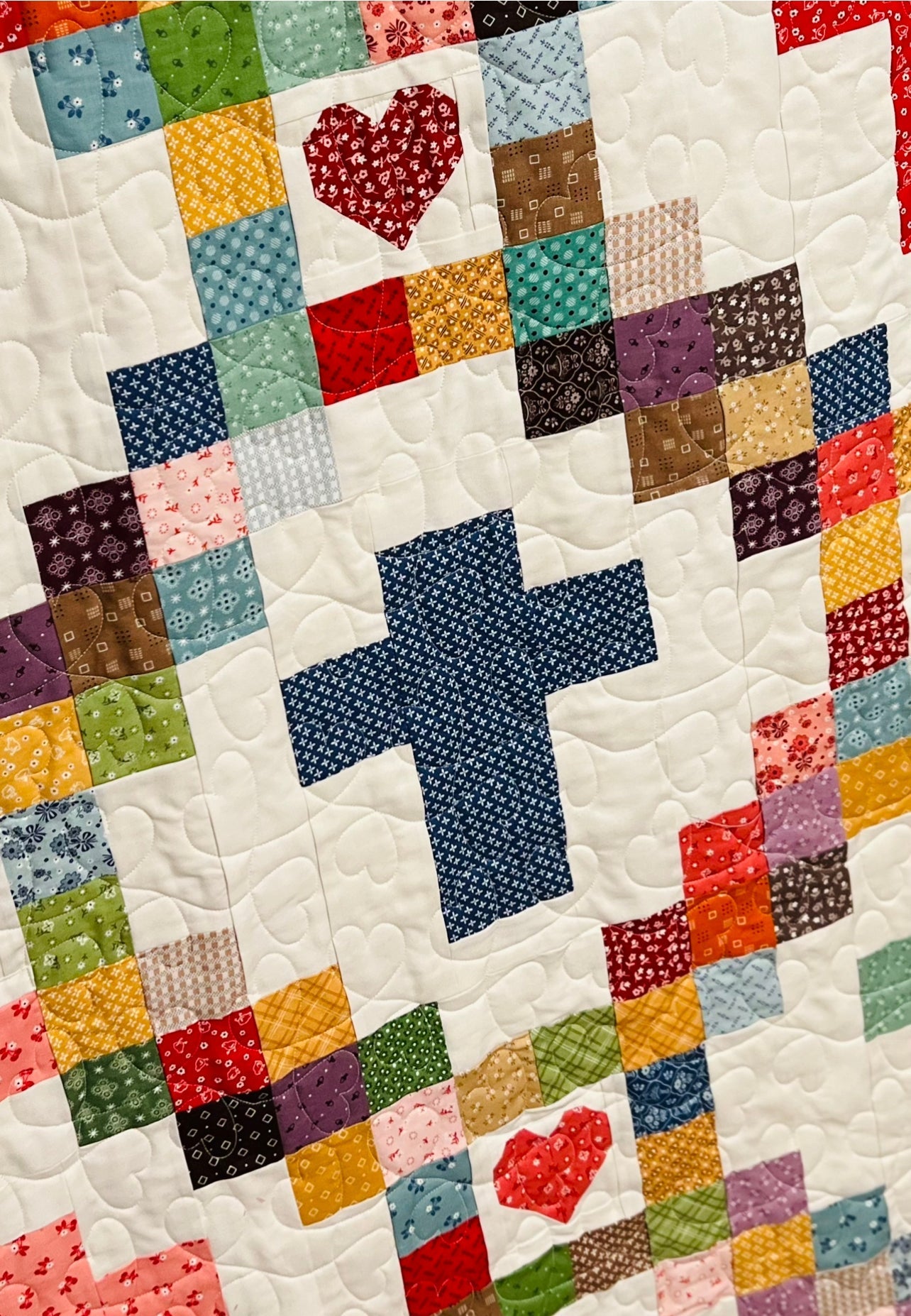 Perfect Peaces Quilt Pattern - Paper Print Version, Mailed
